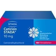 STADA Consumer Health CETIRIZIN STADA 10MG, 100 Filmtbl. (N3) 10 mg ...