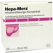 Merz Therapeutics HEPA MERZ INFUSIONSKONZ, 10 Amp. 10 ml Preisvergleich ...