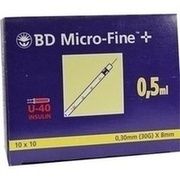 embecta BD MICRO FINE + U INSULINSPR 100 SPR 12.7 MM X 1 M ...
